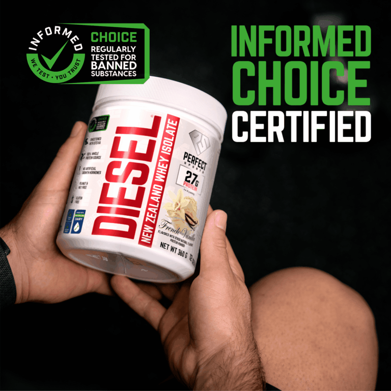 DIESEL Protein Powder | 100% Pure New Zealand Whey Isolate