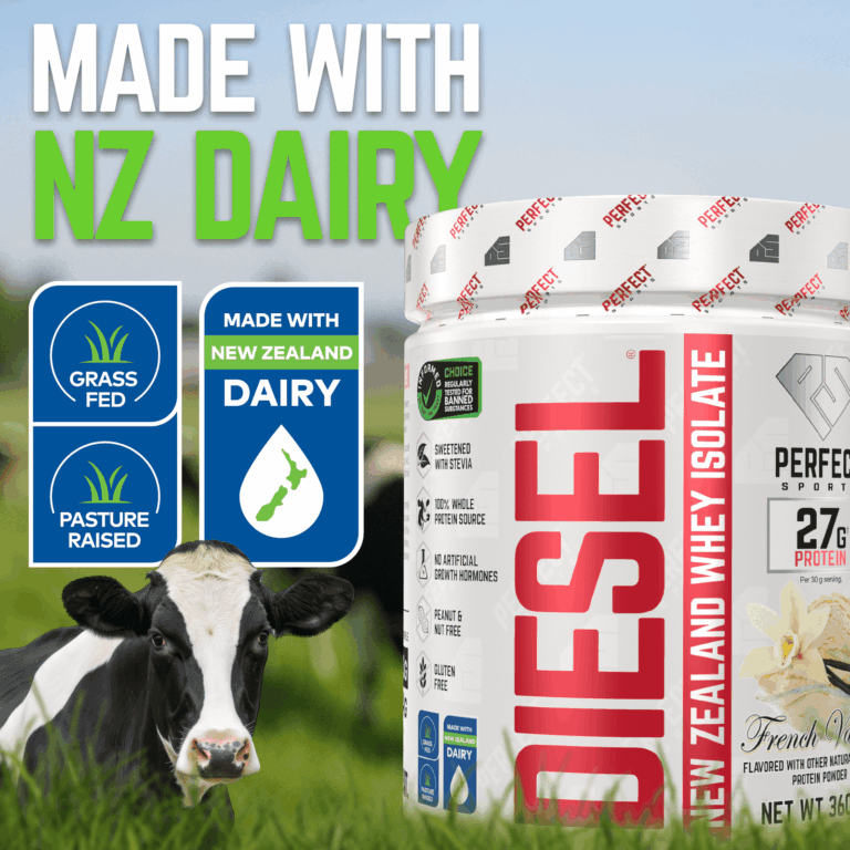 DIESEL Protein Powder | 100% Pure New Zealand Whey Isolate