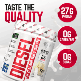 DIESEL Protein Powder | 100% Pure New Zealand Whey Isolate